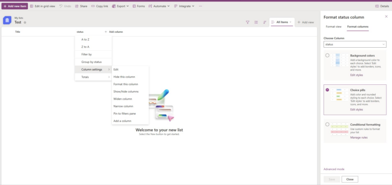 Deep Dive into Microsoft Lists Advanced Formatting and Automation