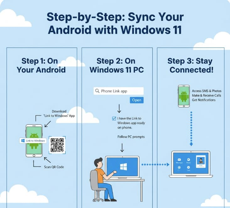 How to Sync Your Android Phone with Windows 11 Using Phone Link