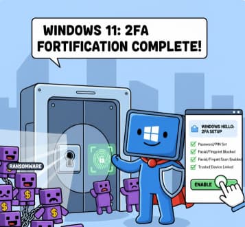 How to Enable Two-Factor Authentication (2FA) in Windows 11